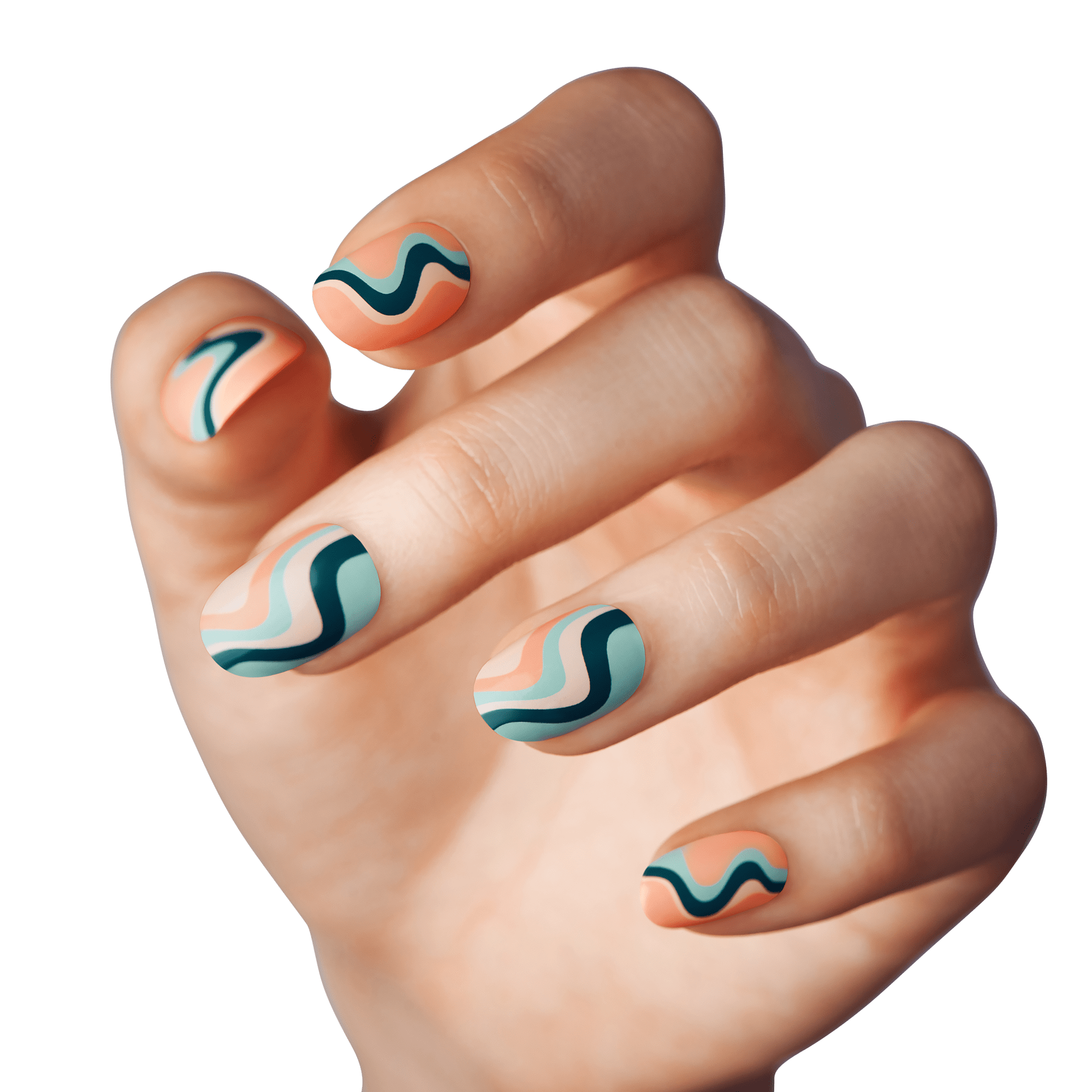 ASTRA Voguish Fantasy Press On Glue Nails - Replay – Astra&Jewelry®